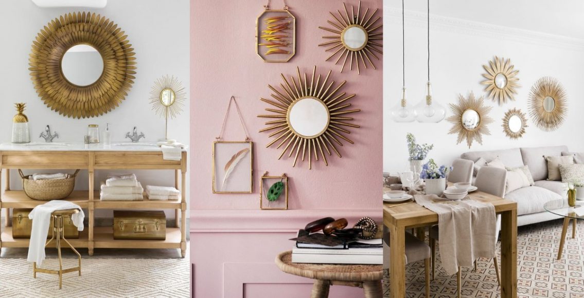 Comprar un espejo sol - Ideas para decorar, modelos, tiendas, precios ...