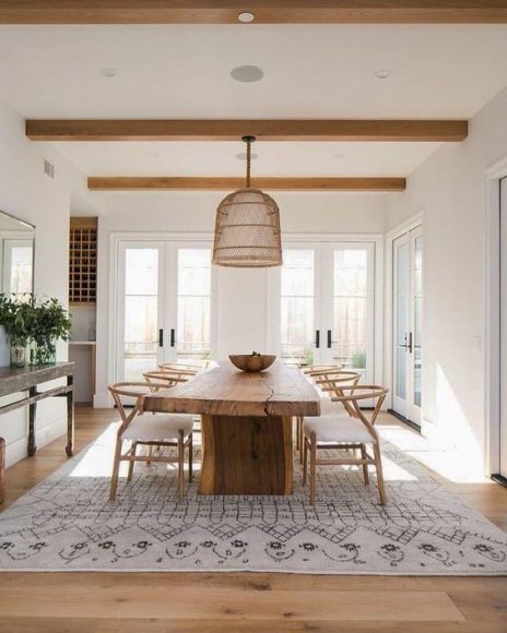 Comedores rústicos, todas las claves para decorar