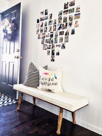 Ideas para decorar con corazones tu hogar