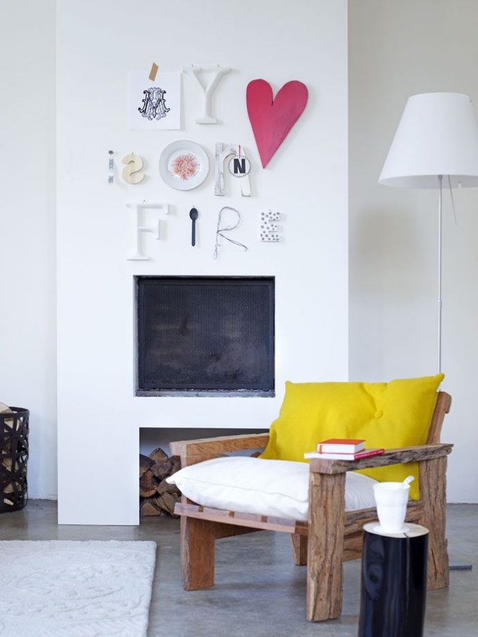 Ideas para decorar con corazones tu hogar