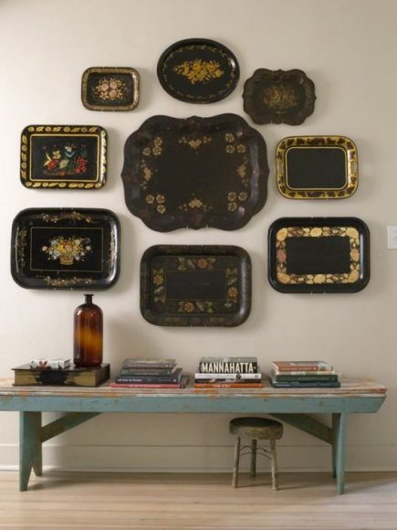 Decoracion paredes estilo vintage ¡Fotos de ambientes!